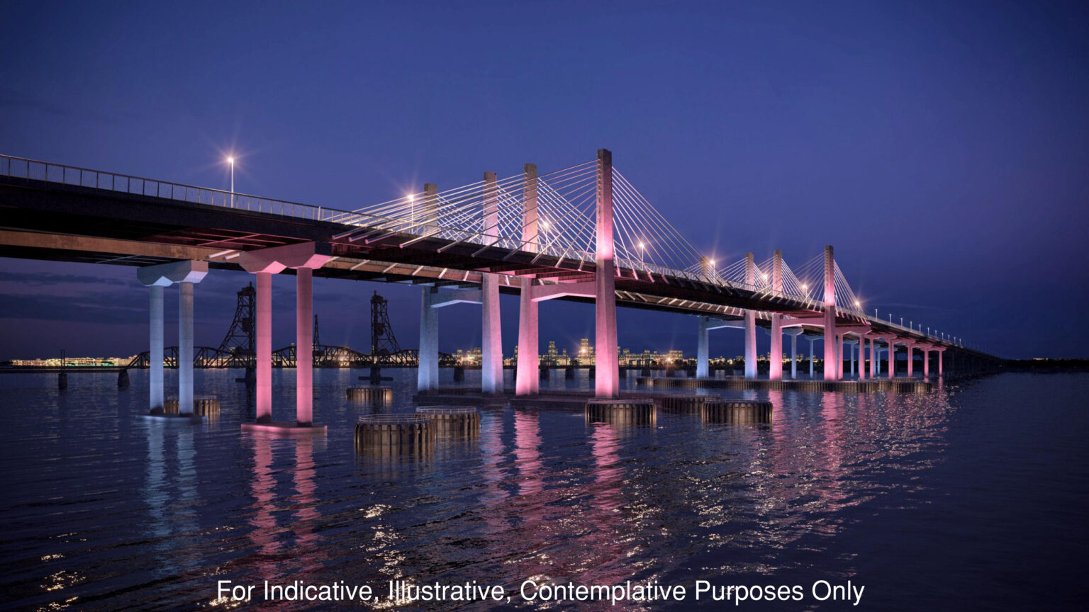 Newark Bay Bridge Rendering – Newark Bay Hudson County Extension ...